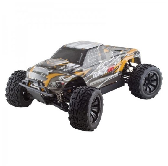 Samochód elektryczny MONSTER RTR 1:10 Off-Road (czarno-żółty) - SST ...